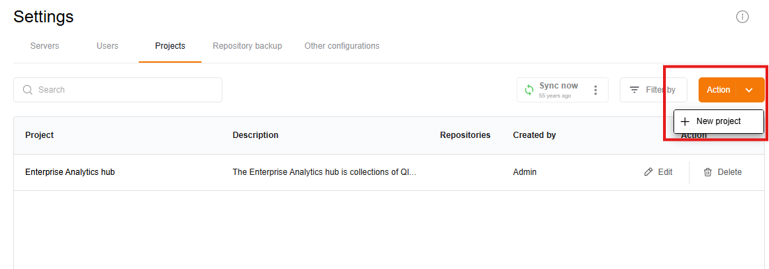 Add Project - SenseOps Documentation